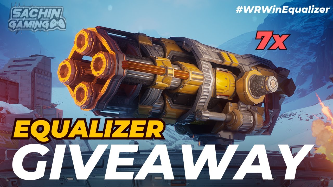 Equalizer Giveaway #WRWinEqualizer | War Robots Giveaway - YouTube
