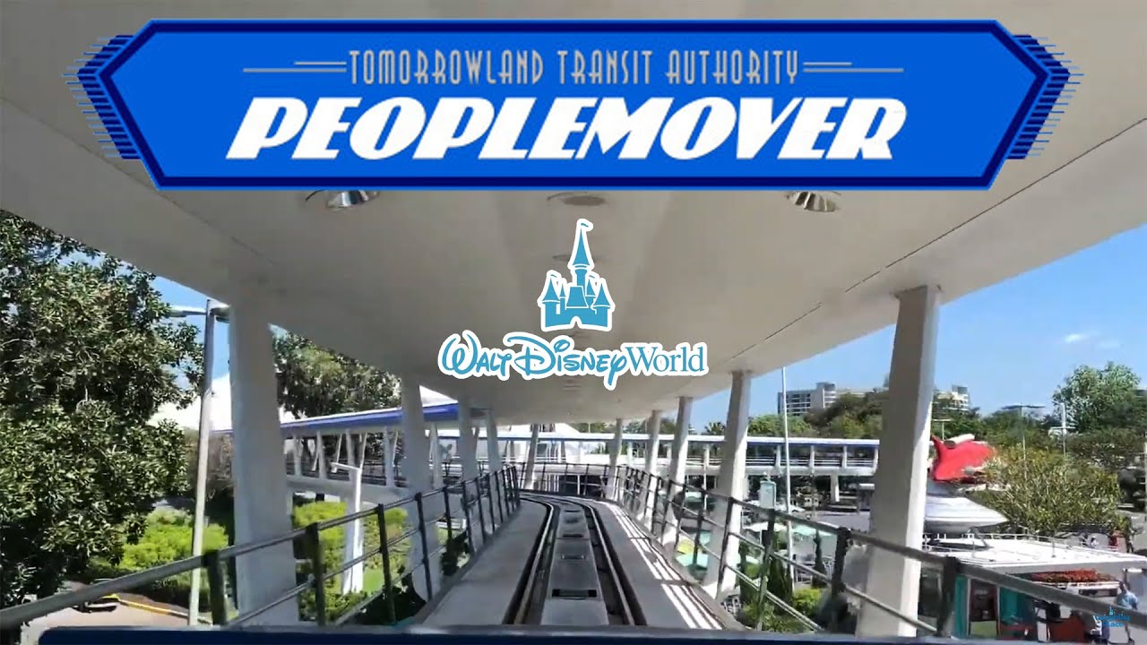 Tomorrowland Peoplemover (Full Ride) - Magic Kingdom - YouTube