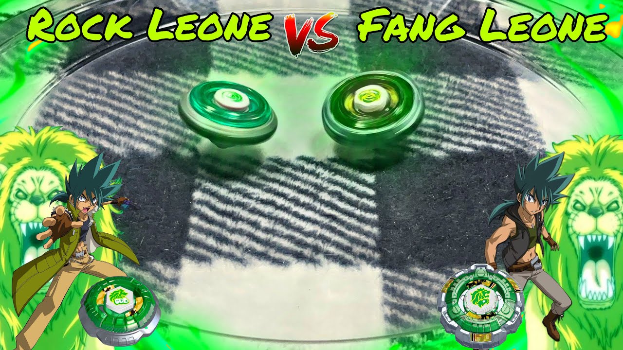 WHO’S THE TRUE KING OF BEASTS?? Rock Leone vs Fang Leone Evolution Beyblade Battle! - YouTube