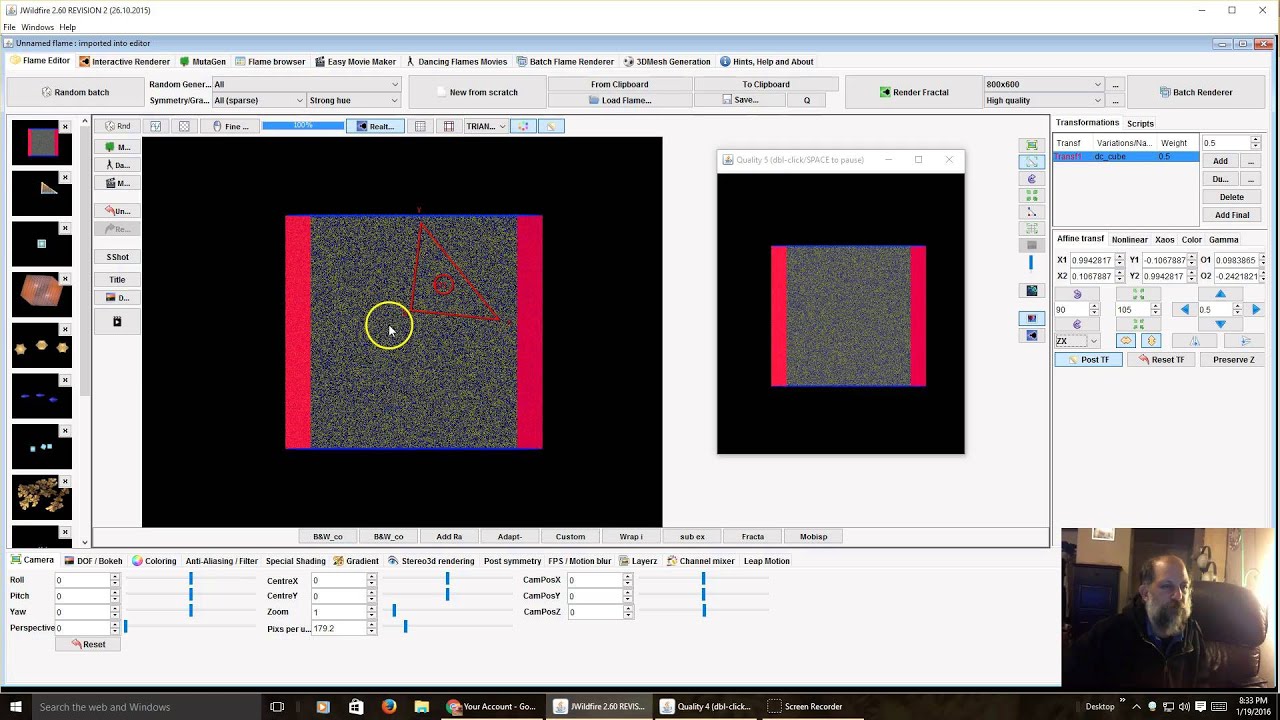 xy, yz, zx JWildfire tutorial - YouTube
