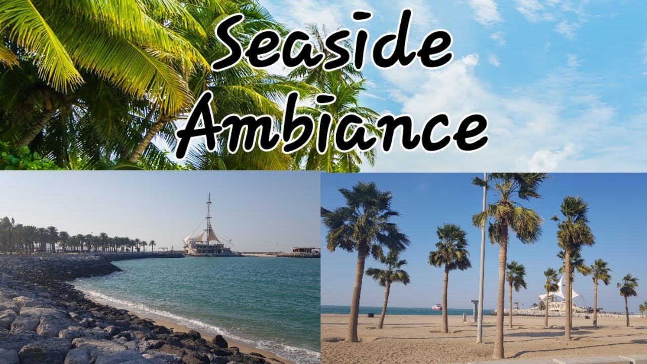 Seaside ambiance on the kuwait dessert/Salmiya Seaside Kuwait/rubz10 ...