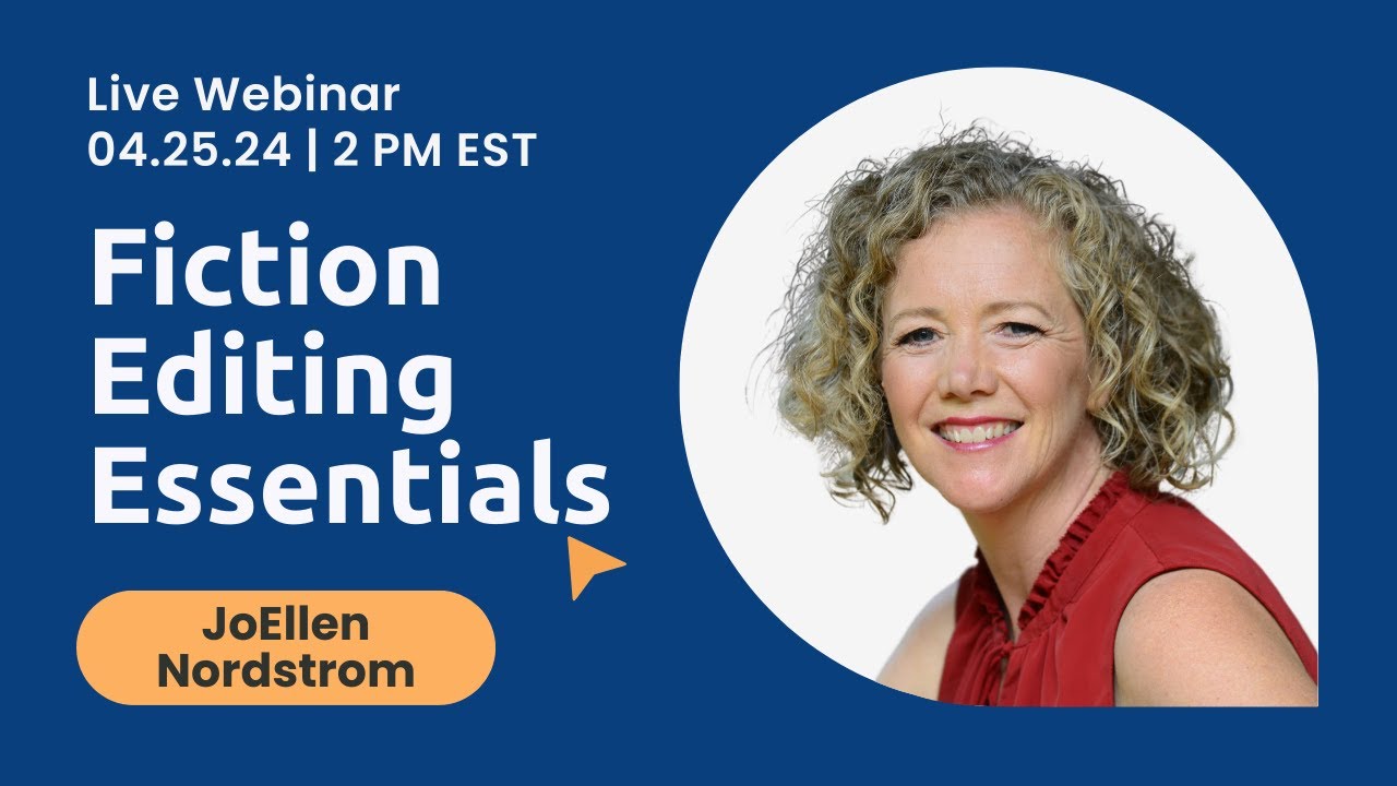 Fiction Editing Essentials - The Full Editing Journey - YouTube