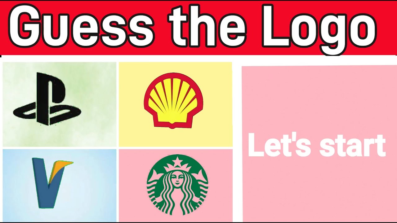 Guess the Logo in 3 seconds | Test your knowledge with 25 famous Logos ...