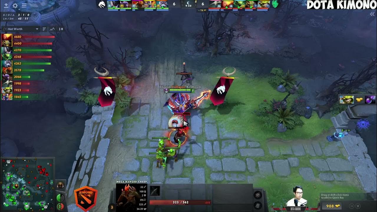 TS. Collapse Slardar The Offlane - Team Spirit VS Team Falcons : Fissure Universe Ep 3 Dota 2 ...