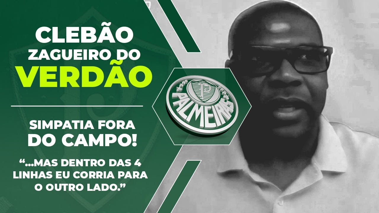 CLEBER AMÉRICO, ZAQUEIRO DO PALMEIRAS NOS ANOS 90 - YouTube