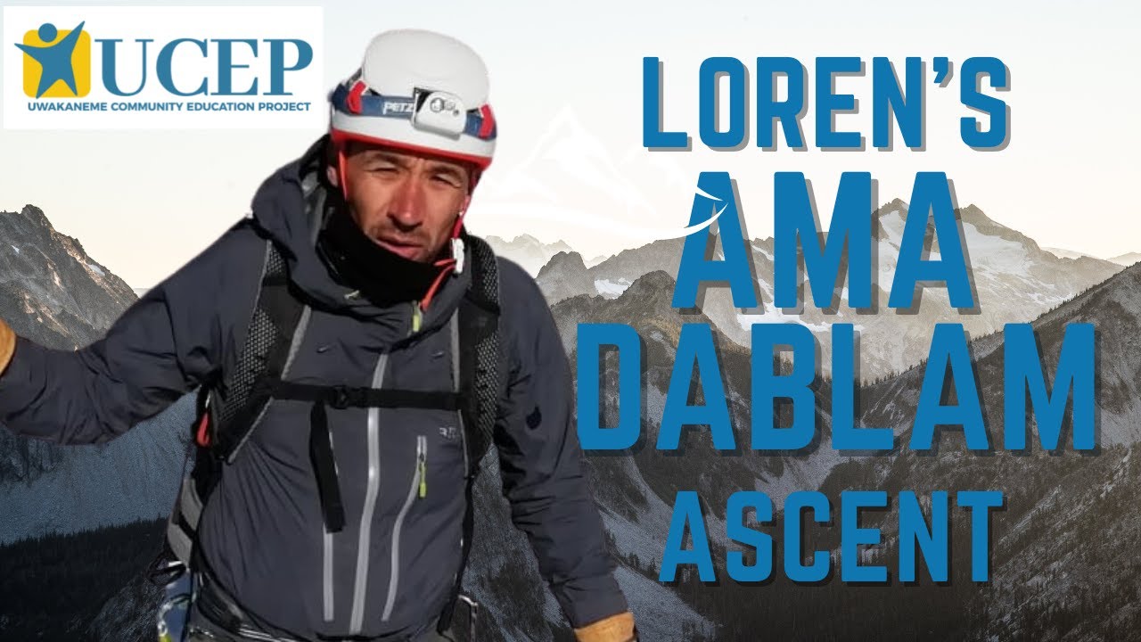 I am Climbing the Ama Dablam for the Children of West Africa. - YouTube