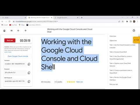 Working with the Google Cloud Console and Cloud Shell Lab | Google Cloud Skills Boost - YouTube