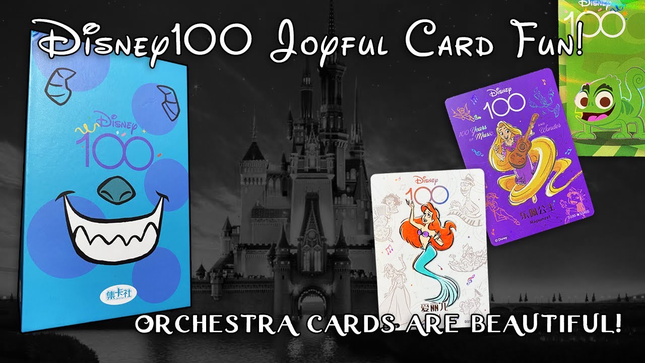 Disney Card Fun | We love the Orchestra cards! - YouTube