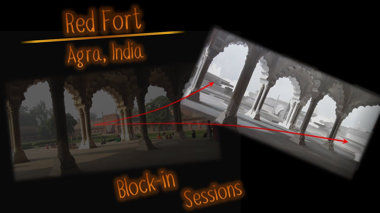 Agra Red Fort: Block-In - YouTube