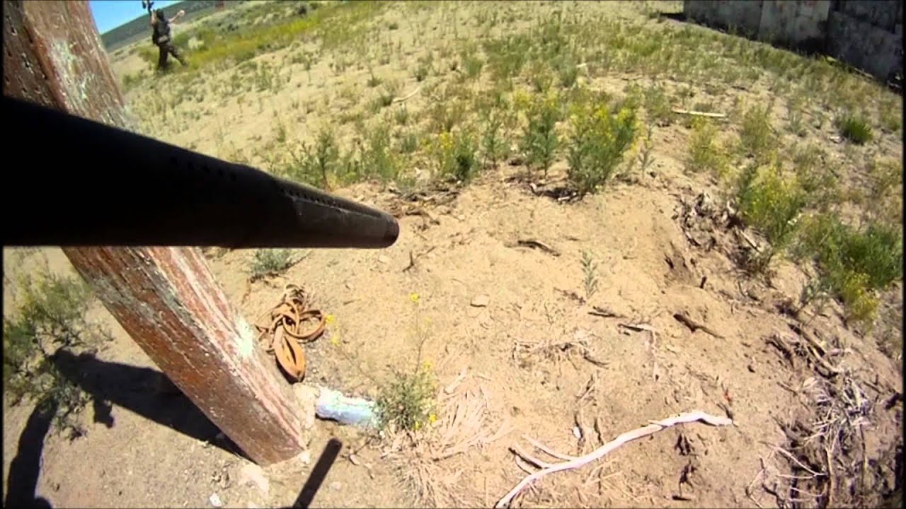 Paintball Gun Camera: High Desert Scenario #1 - YouTube