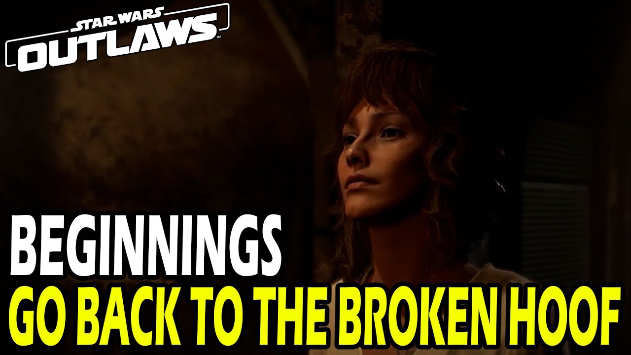Go back to the Broken Hoof - Beginnings - Star Wars Outlaws - YouTube