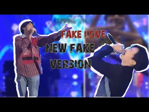 FAKE LOVE (New Fake Version by BTS - RAP line change VOCAL line)