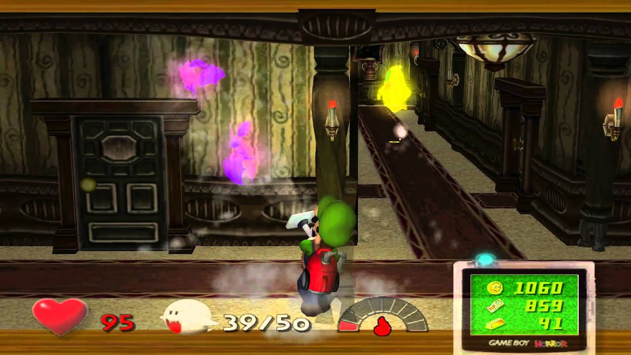 Luigi's Mansion 100% Walkthrough Widescreen HD - Part 9 - Blackout ...