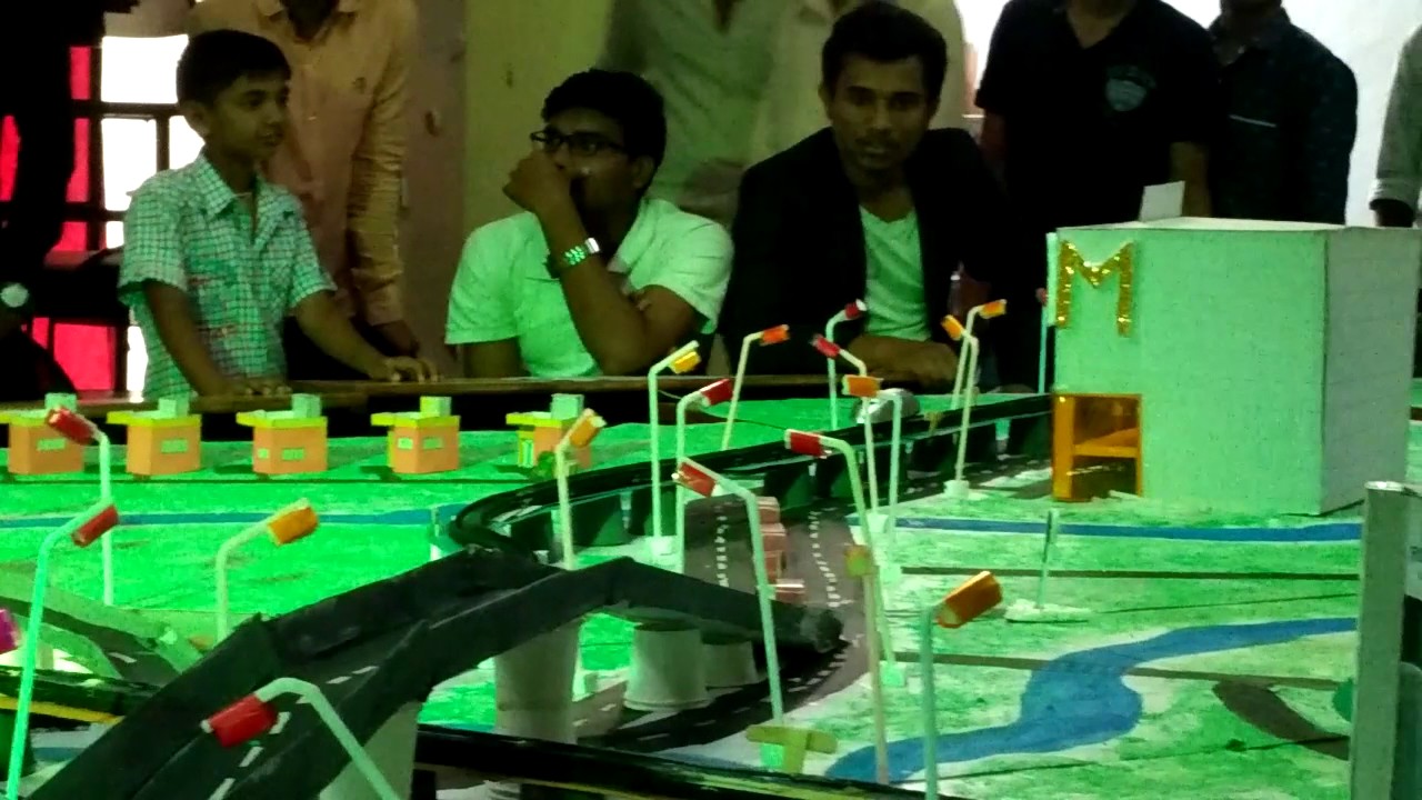 JSPM ICOER CYNOSURE 2K17, Pune Metro Model Made By TE CIVIL STUDENTS ...