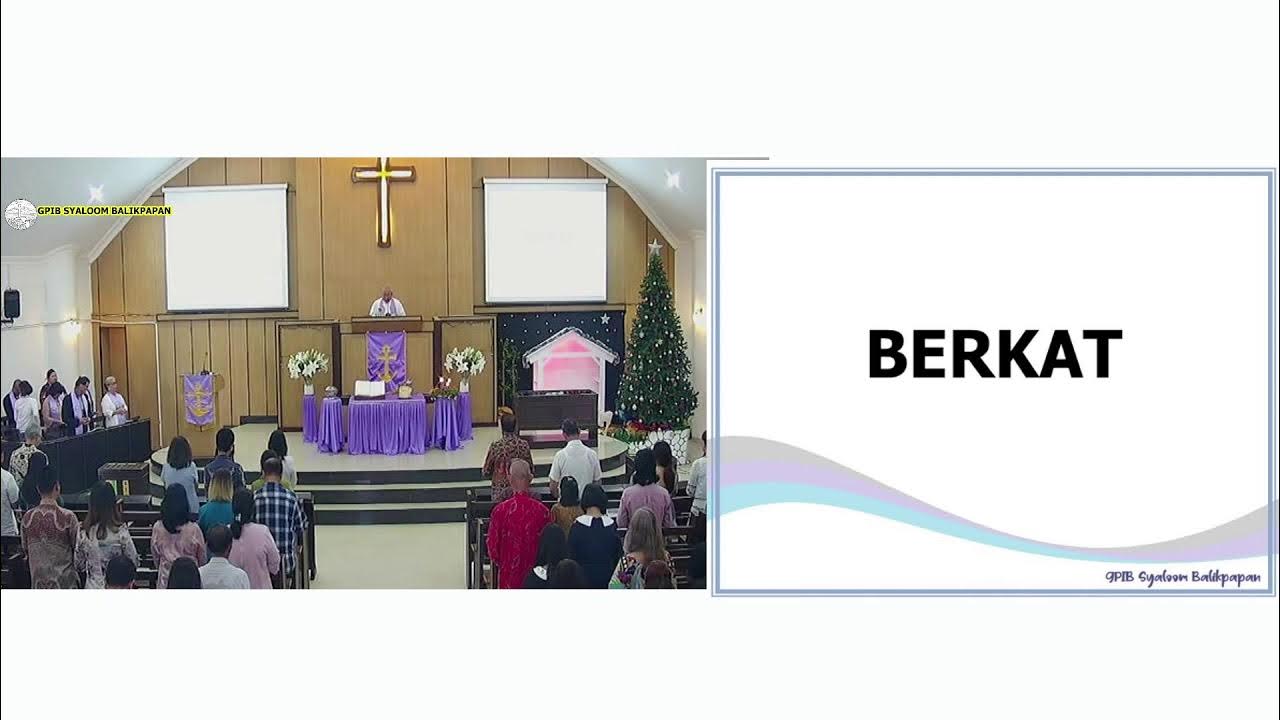 IBADAH MINGGU ADVEN IV // 22 Des 2024 - YouTube