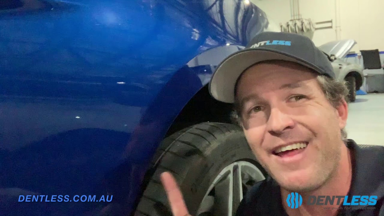Ford Mustang Severe Dent Repair PERTH - Perth Dent Removal / Dent ...