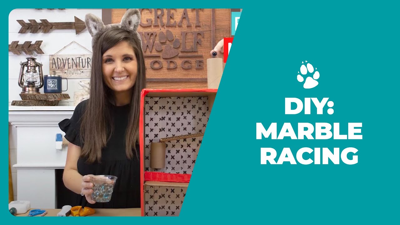 DIY Marble Run | How to Make a Marble Race Game out of Cardboard - YouTube