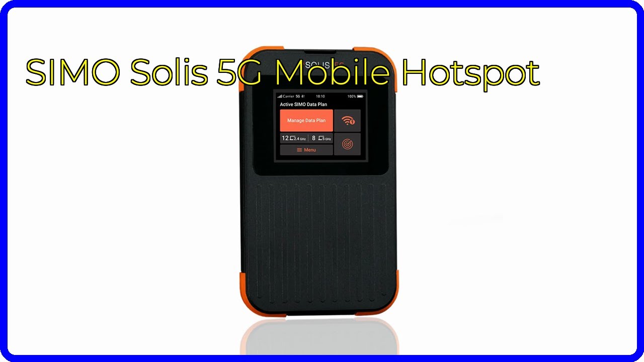 REVIEW (2025): SIMO Solis 5G Mobile Hotspot. ESSENTIAL details. - YouTube