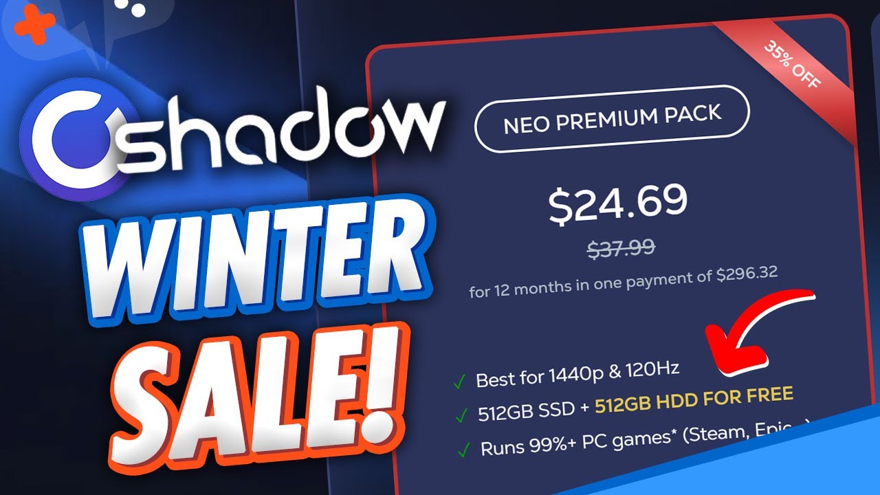 Shadow PC WINTER Sale | Up to 35% OFF! - YouTube