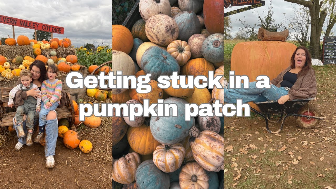 Getting stuck in a pumpkin patch! - YouTube