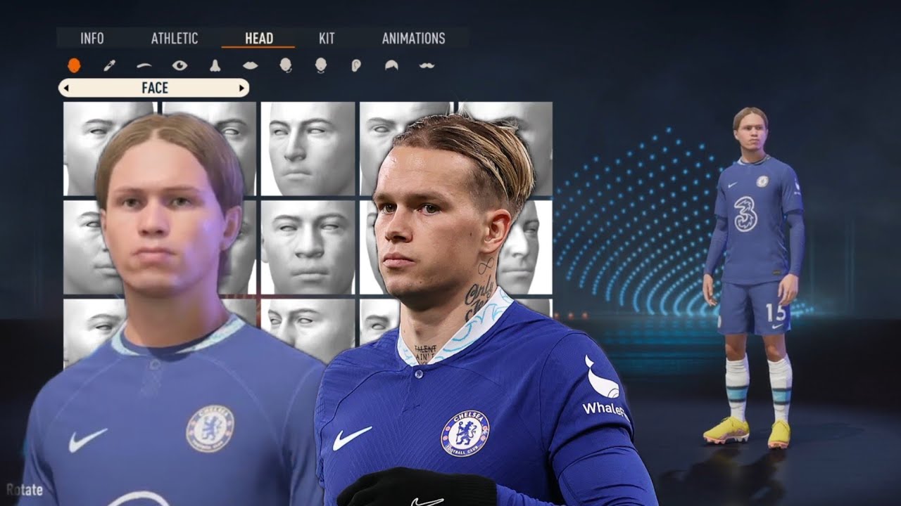 FIFA 23 | How To Create Mykhailo Mudryk 🇺🇦 - YouTube