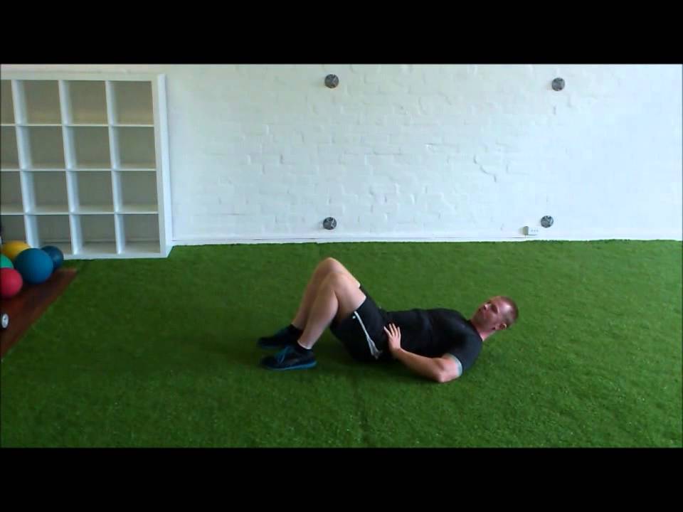 Instructional Glute Bridge Lying) - YouTube