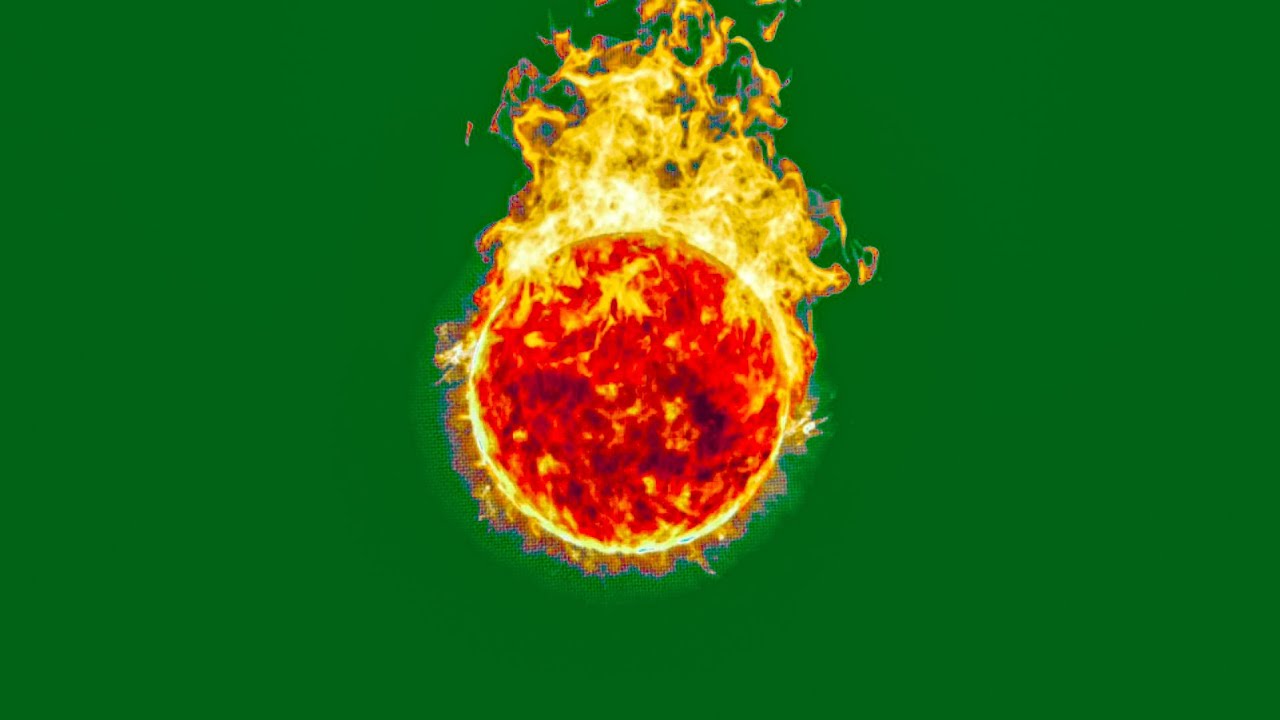 green screen fire ball VFX ( 4K Hq VFX ) SUPER PAWOR VFX || NEW VFX # ...