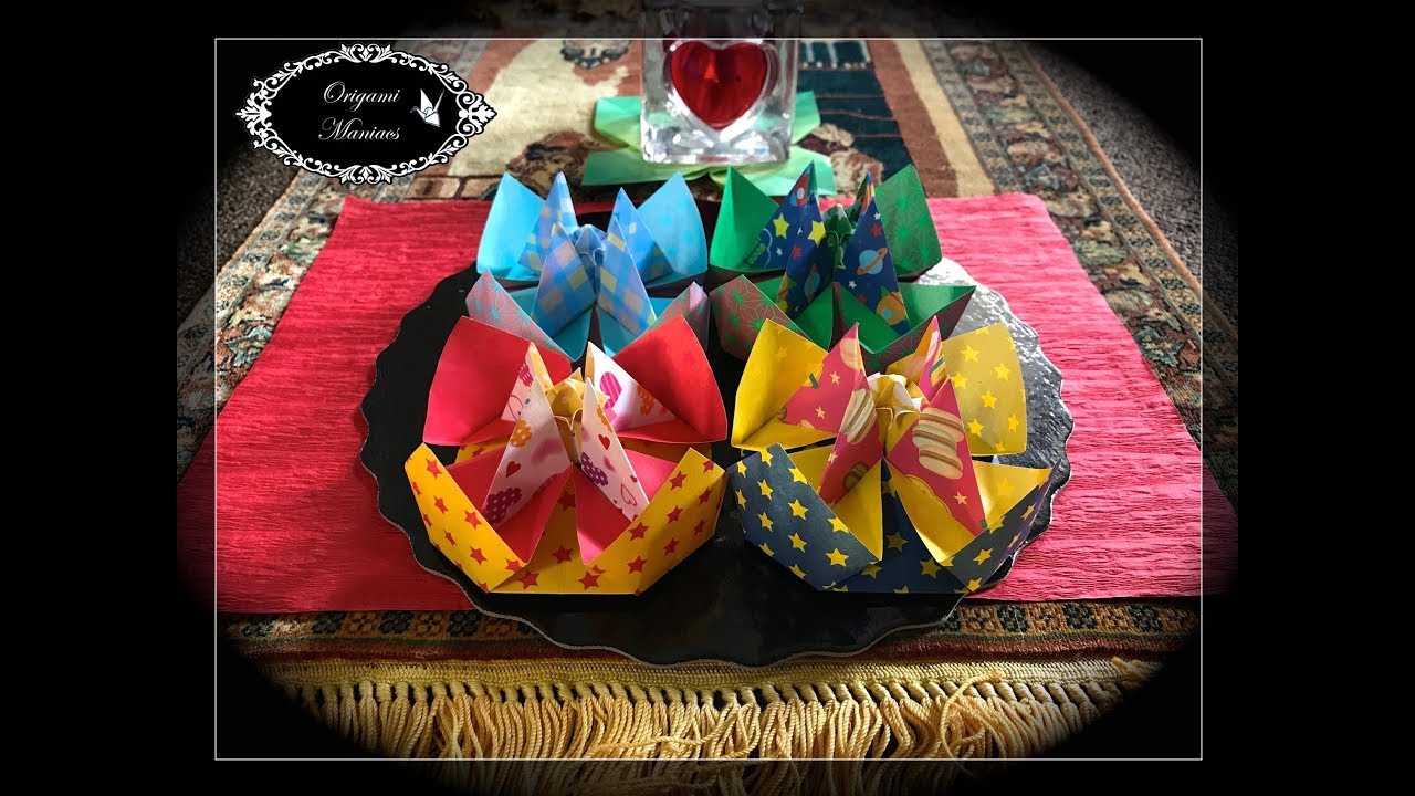 Origami Maniacs 280: Origami Peony - YouTube