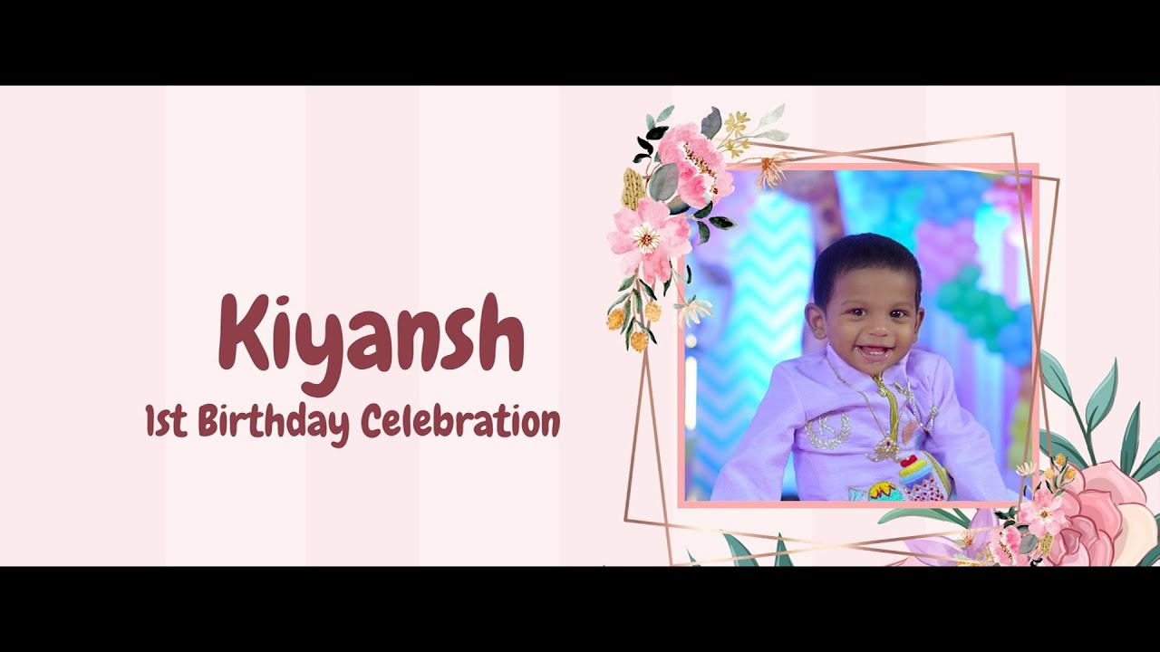 Kiyansh 1st Birthday Celebration Video | Cinematic Video | Jolly ...