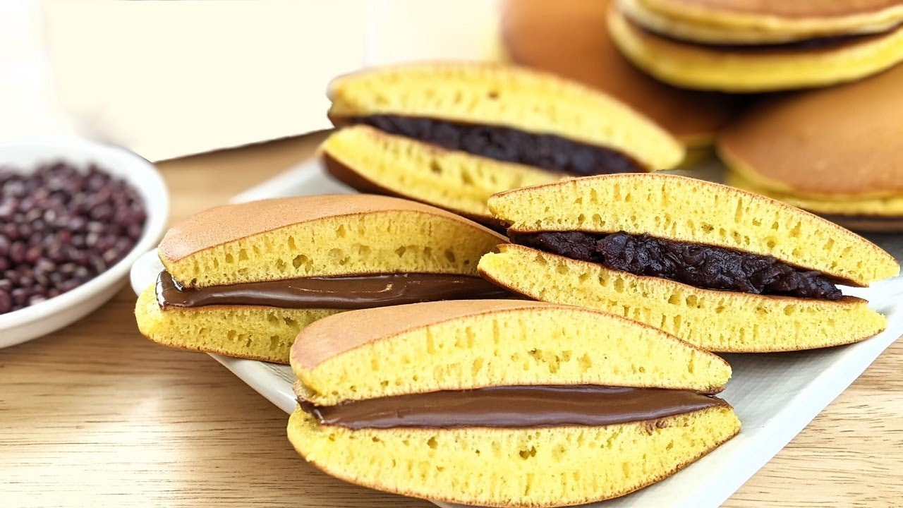 Recette Japonaise: DORAYAKI au ANKO - Dessert FACILE - HOP DANS LE WOK ...