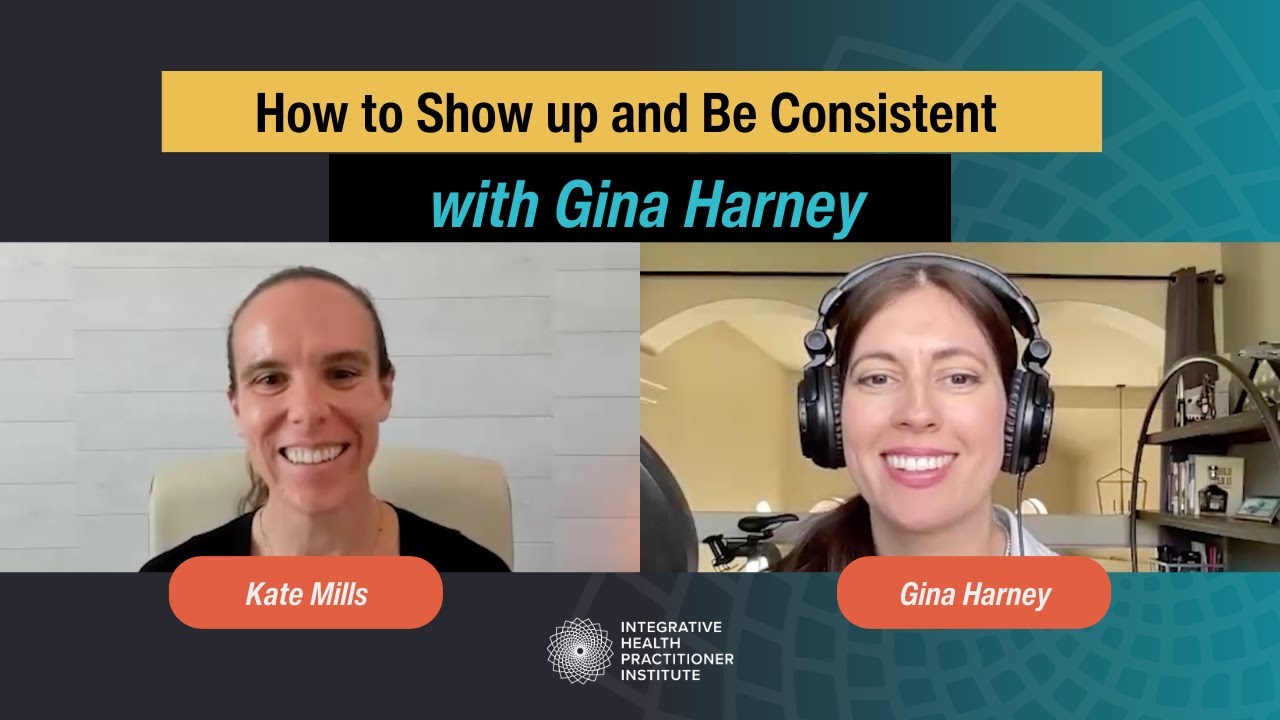 How to Show up and Be Consistent with Gina Harney - YouTube