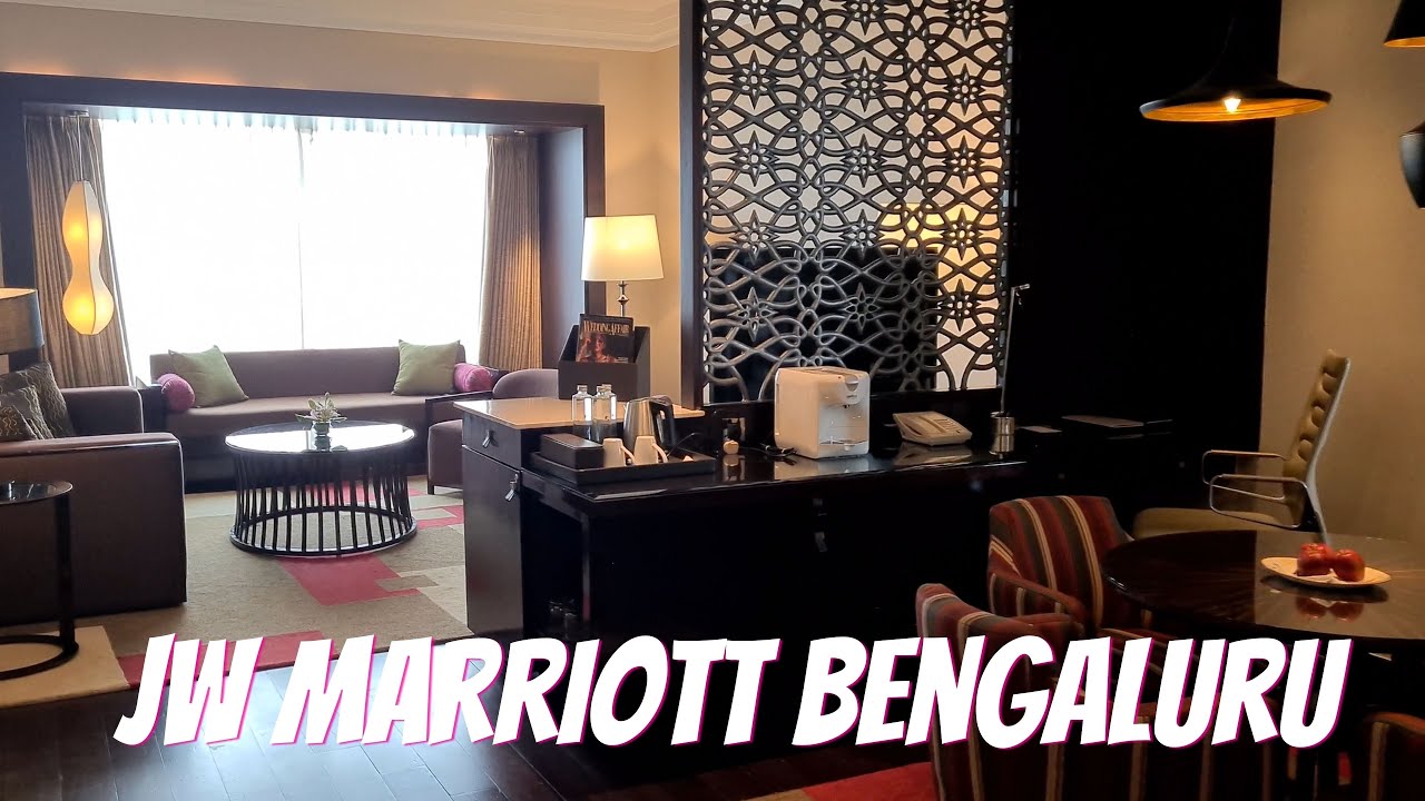 J W Marriott Bengaluru | Executive Suite | One of the biggest Suite ...