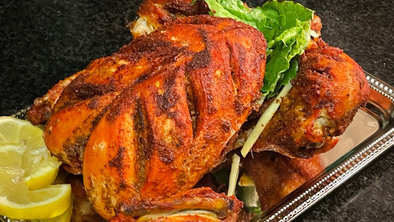 Lahore chargha recipe by khans world | chargha chicken without oven ...