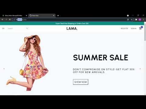 React Node js E Commerce App Full Tutorial REDUX Stripe JWT MERN Stack Shopping App - YouTube