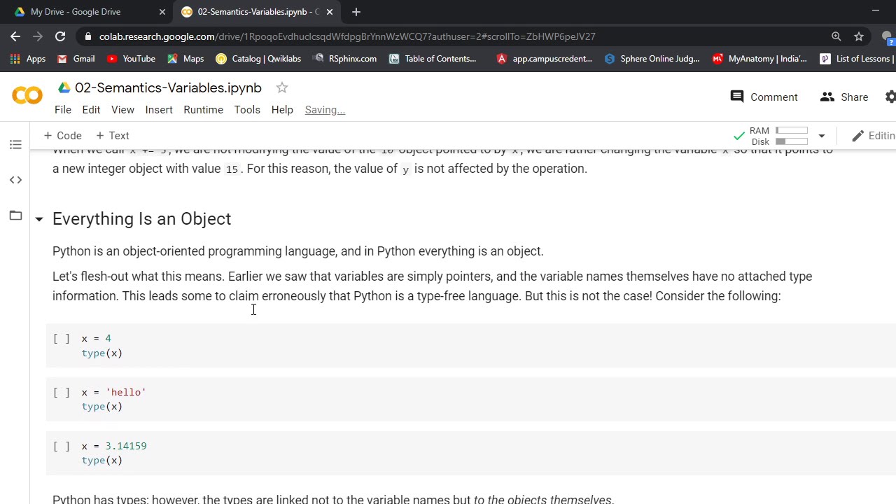02 : Variables in Python - YouTube