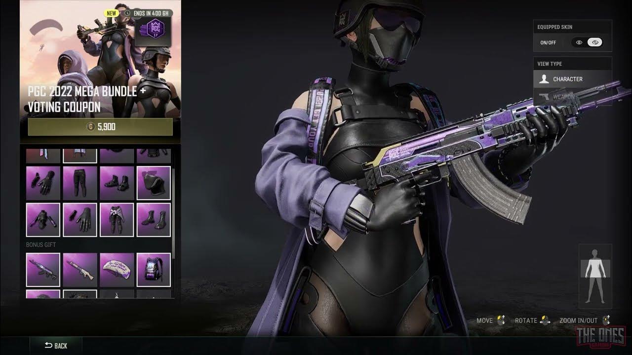 PUBG PGC 2022 New Outfit - YouTube