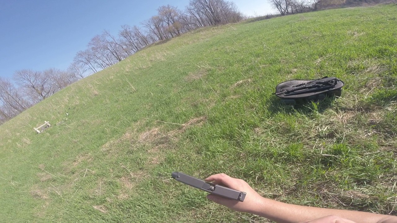 Right hand shooting, left eye aim until FTE then right eye - YouTube