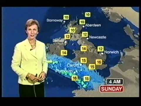 BBC Weather 23rd July 2005 - YouTube