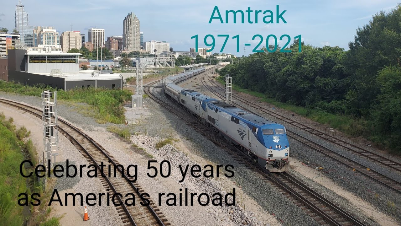 Amtrak - Celebrating 50 Years as America's Railroad - YouTube