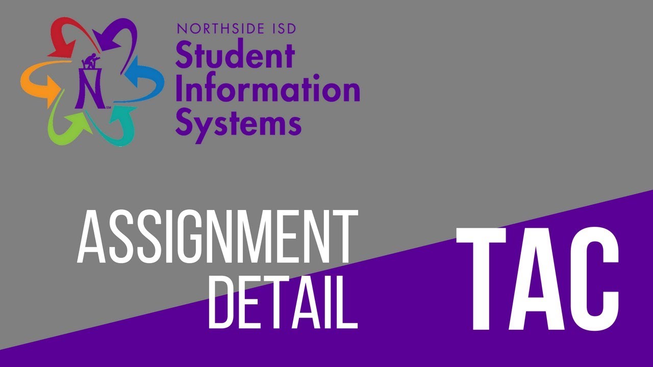 Assignment Detail - YouTube