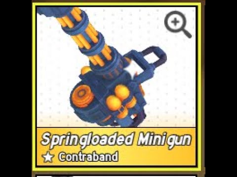 Springloaded Minigun Showcase! | Big Paintball 2 - YouTube