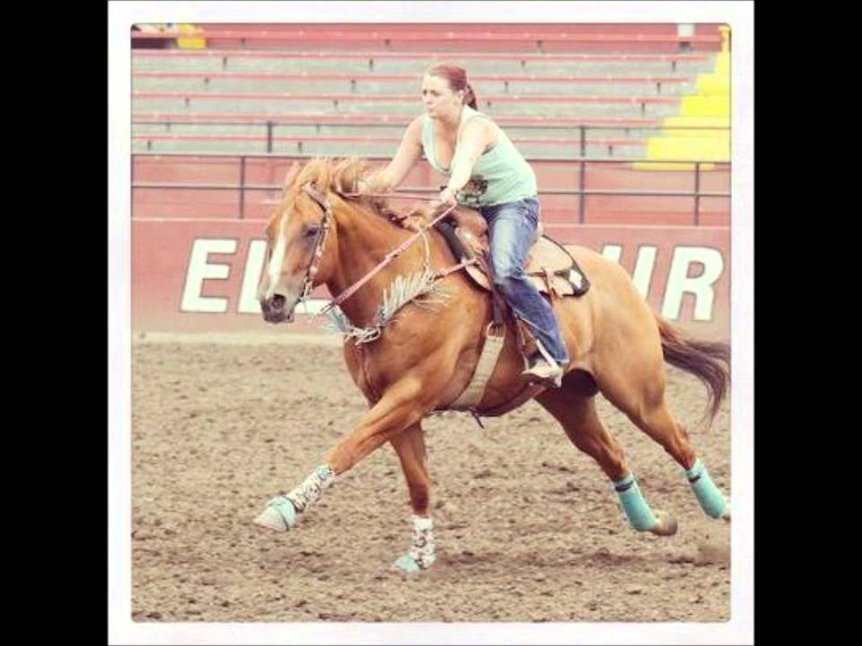 CCPH Barrel Racing training 2016 - YouTube