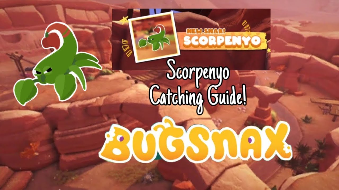 Scorpenyo | Bugsnax | Catching Guide! - YouTube