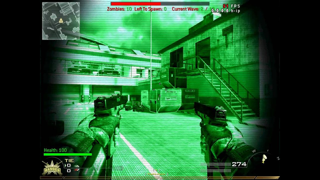 Cod 6 Zombies [bots] mod gameplay - YouTube