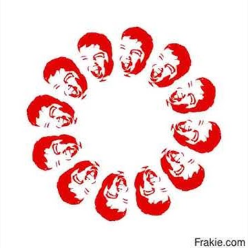 Algorithmic art circle - YouTube