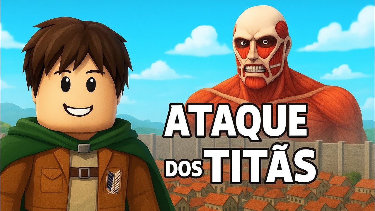 ESSE JOGO DE ATTACK ON TITAN NO ROBLOX É MELHOR DO QUE EU ESPERAVA! (Attack Shenanigans) - YouTube
