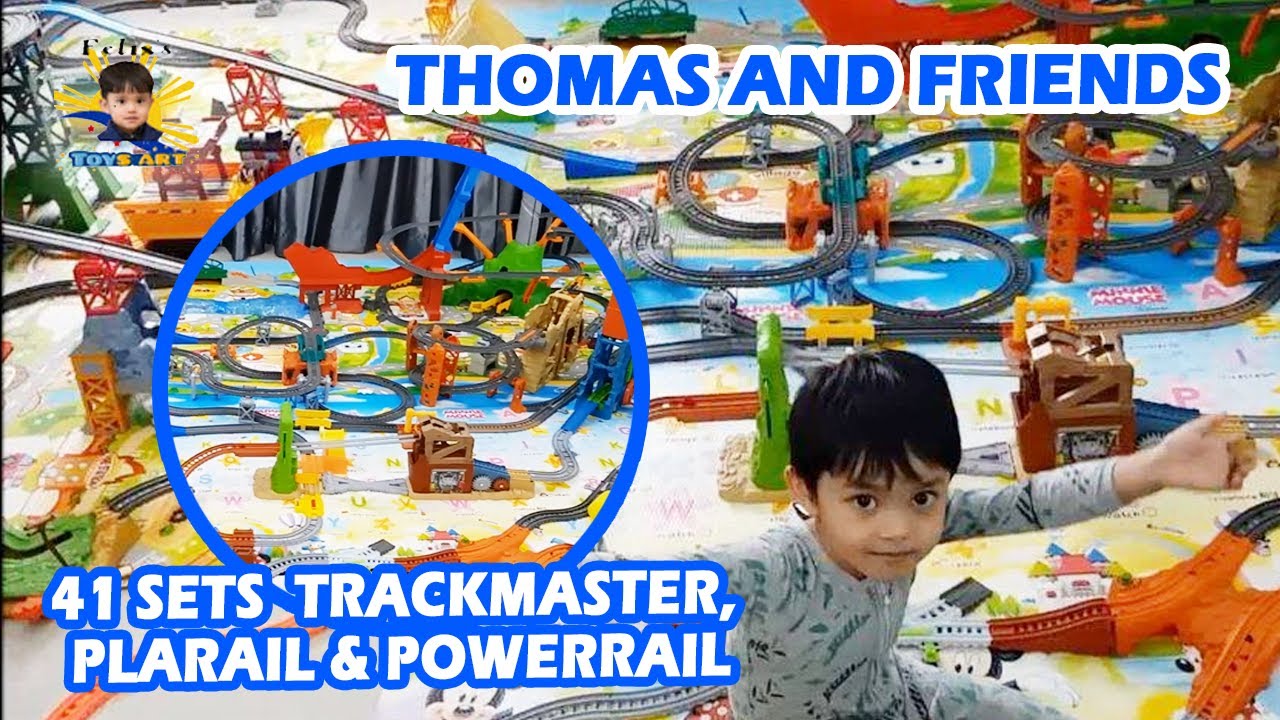 THOMAS AND FRIENDS : THOMAS HUGE LAYOUT - 41 SETS - TRACKMASTER ...