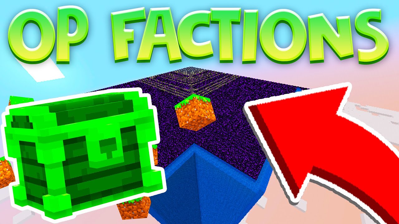 *NEW* MCPE OP Factions Minecraft Server On Bedrock! (1.20+) - YouTube