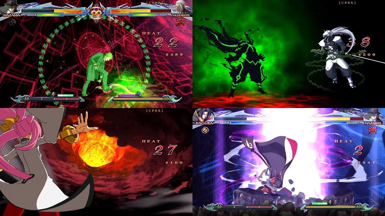 BlazBlue: Chronophantasma All Distortion Drives and Astral Finishes ...