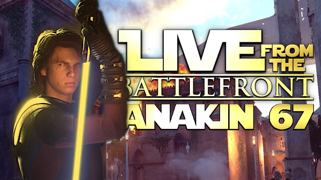 LIVE from the Battlefront. SWBF2. Small HUD; CS and GA - YouTube